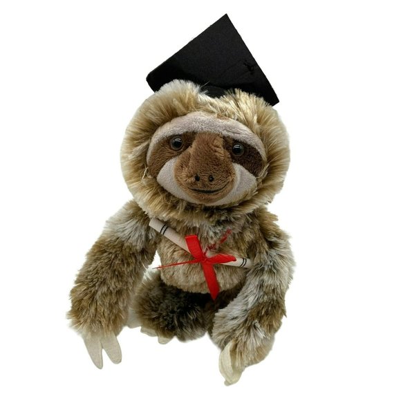 unbranded | Toys | Animated Plush Graduation Sloth Plushie Stuffed ...